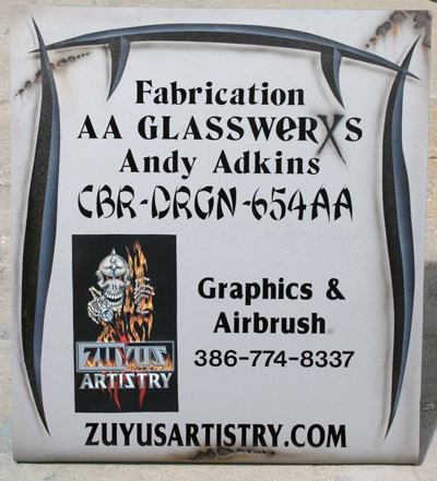Airbrush Signs DeLand-Orange City- Sanford