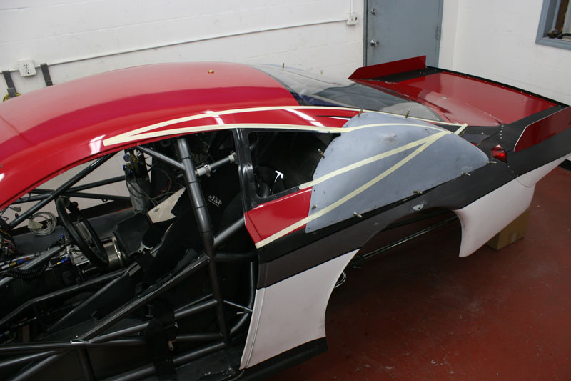 Pro Mod drag car wrap