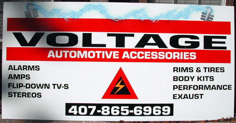 Airbrush Signs DeLand-Orange City- Sanford